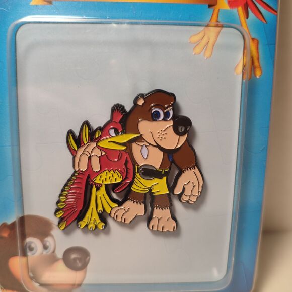 Microsoft | Jewelry | Banjo Kazooie Limited Edition Enamel Pin And Coin ...